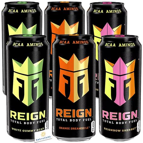 Reign Energy Drinks Total Body Fuel Variety Pack Of