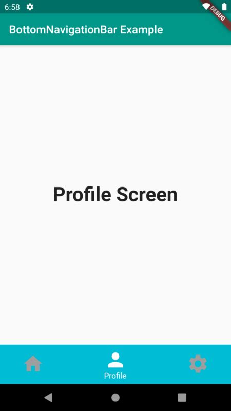 Bottom Navigation Bar Example In Flutter Apps Developer Blog