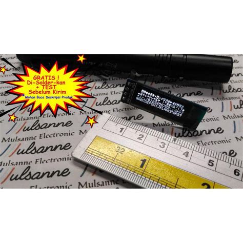 Jual 0 91 0 91 Inch I2c Iic Oled Display Module Mulsan19 Dijamin Shopee Indonesia