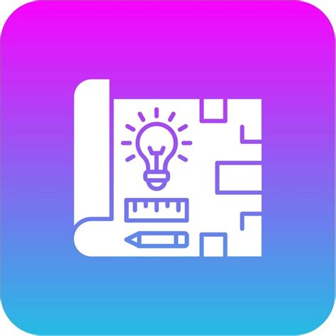 블루프린트 아이콘 프리미엄 벡터