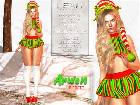 Second Life Marketplace Lexu Arwen Elf Outfit Second Life Marketplace Lexu Arwen Elf Outfit