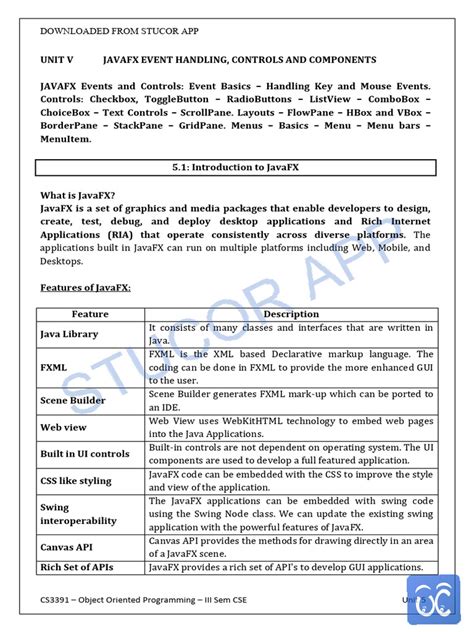 Stucor Cs3391 Nd 260 293 Pdf Software Development Computing