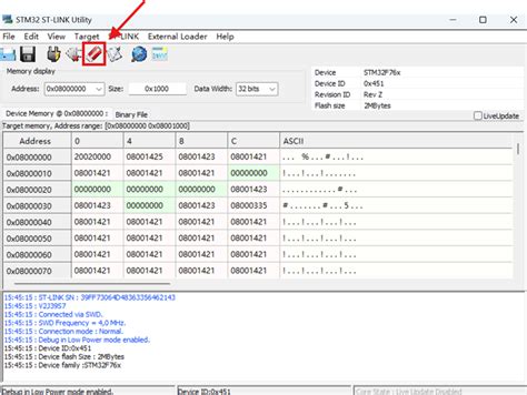Stm32 St Link Utility 烧录固件stm32stlinkutility烧录程序 Csdn博客