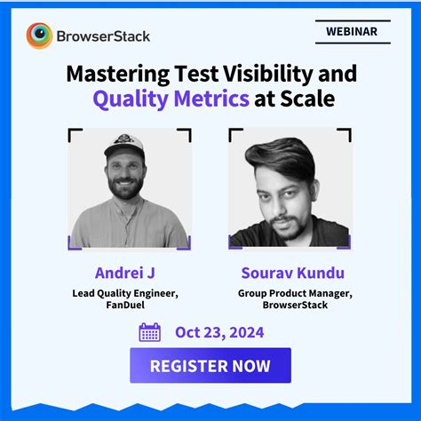Browserstack On Linkedin Webinar On Strategies To Improve Test Coverage