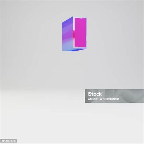 3d 따옴표 기호입니다 광택이 있는 반사와 흰색 배경에 고립 된 그림자가 있는 여러 가지 빛깔의 금속 글꼴 0명에 대한 스톡