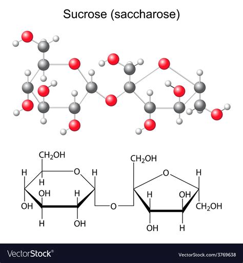 Sucrose Chemical Structure Molecule Chemistry Chemical Formula
