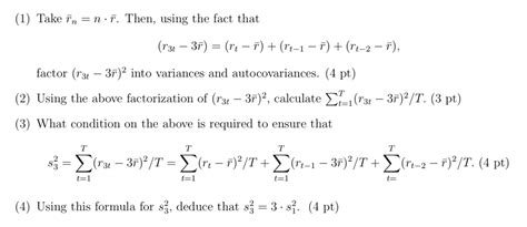 The Variance Ratio Can Be Used To Determine Whether Chegg Com