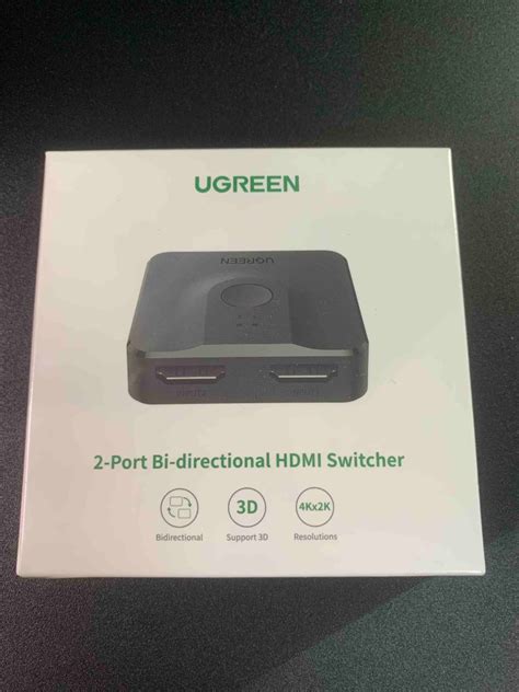 UGreen Port Bi Directional HDMI Switcher Computers Tech Parts Accessories Cables