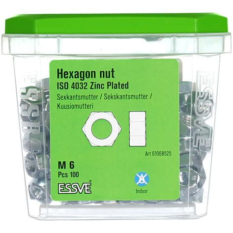 Mutter M6m Fzb Beijer Byggmaterial