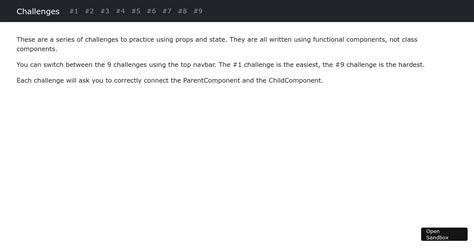 State Challenge 2 Codesandbox