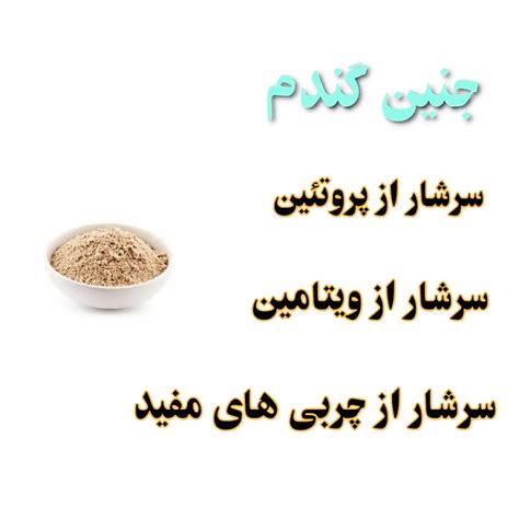 جنین گندم جوانه گندم غذایی مقوی برای پرندگان