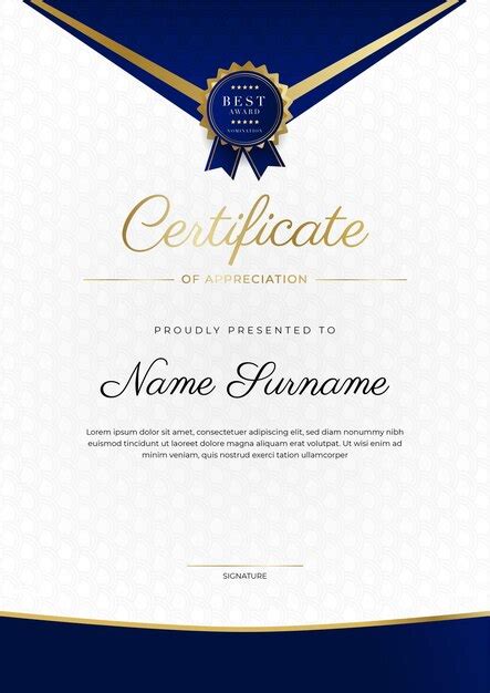 무료로 다운로드 가능한 상장 벡터 And 일러스트 Freepik