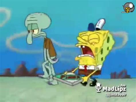 نمکی نون خشکی باب اسفنجی شده😂😂 فیلو