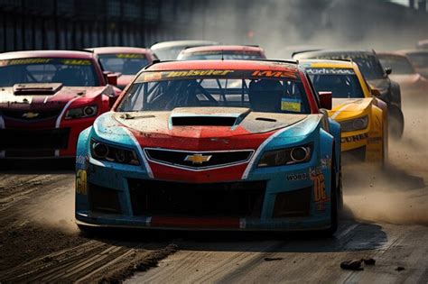 Premium AI Image V Engines Roaring Before Green Born Generative IA