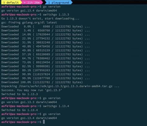 A Shell Script For Switching Go Versions · Github