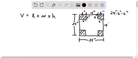 Solved An Open Box Is Formed By Cutting Congruent Squares From The Four Corners Of A Square