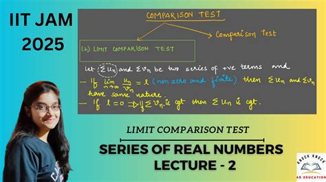 Lecture 2 Series Mastering Sequences And Series Iitjam2025 Jam