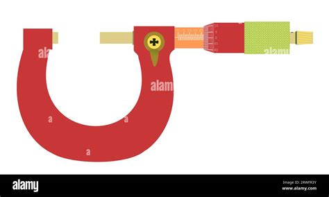 an outside micrometer with marking it is used to measure external