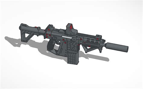 3d Design Copy Of Gun Gun Gun Gun Gun Tinkercad