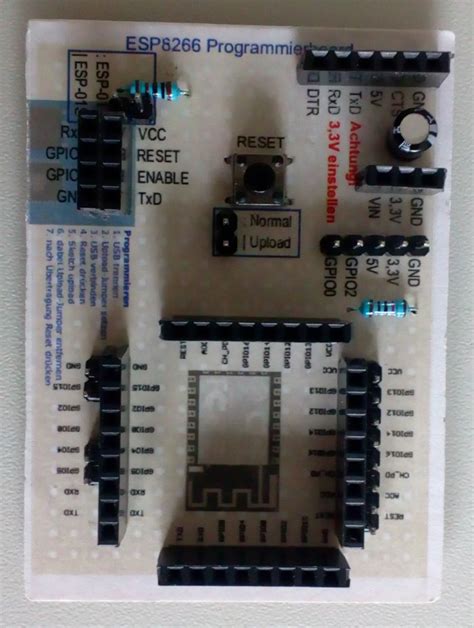 Gelöst Esp8266 Mit Arduino Ide Programmieren Klappt Nicht Deutsch Arduino Forum