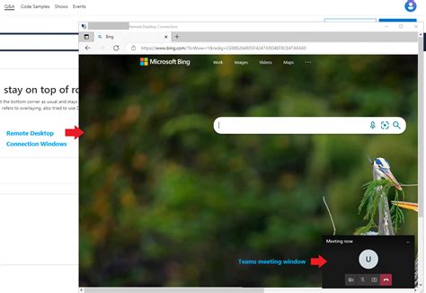 How May I Force Ms Teams To Stay On Top Of Rdp Window Microsoft Qanda