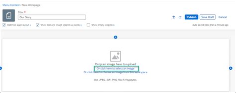 Create A Site Menu In Your Sap Build Work Zone Advanced Edition Site