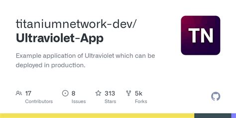 Ultraviolet Appdocker Composeyml At Main · Titaniumnetwork Devultraviolet App · Github