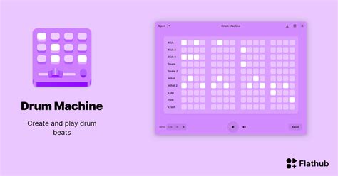 install drum machine on linux flathub