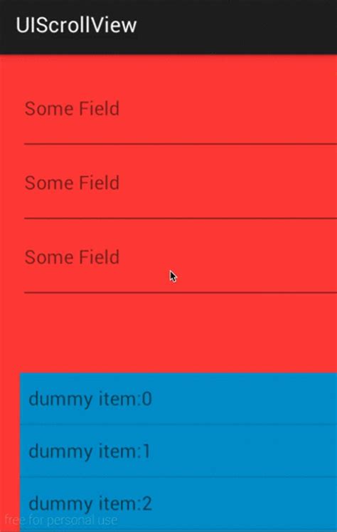 GitHub Myntra Droid Uiscrollview