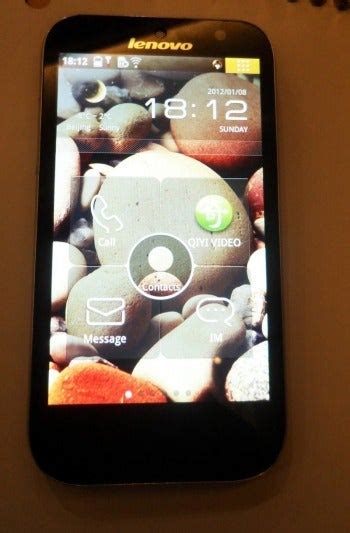 Lenovo S Smartphone First Impressions Pcworld