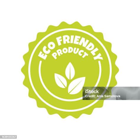 친환경 제품 스티커 라벨 배지 및 로고 생태 아이콘입니다 유기농과 환경 친화적 인 제품에 대한 나뭇잎과 로고 템플릿입니다 벡터 그림 0명에 대한 스톡 벡터 아트 및 기타