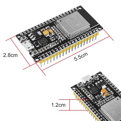 38 Pin Nodemcu Esp32s Microcontroller Wifi And Bluetooth Esp Wroom 32