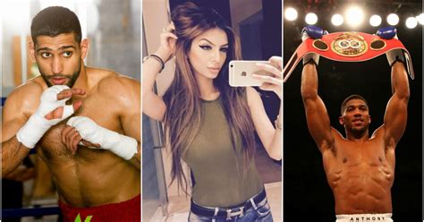 Boxer Amir Khan Apologizes To Heavyweight Champ Anthony Joshua For Accusing Him Of Banging Khan