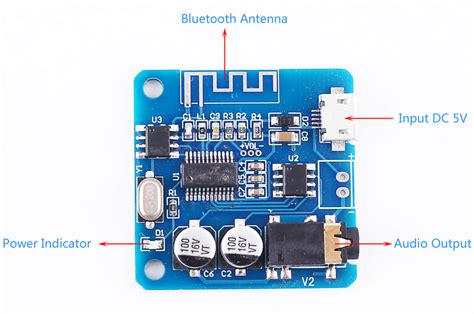 XH A DC Digital Bluetooth Receiver Module Wireless Power Amplifier Board