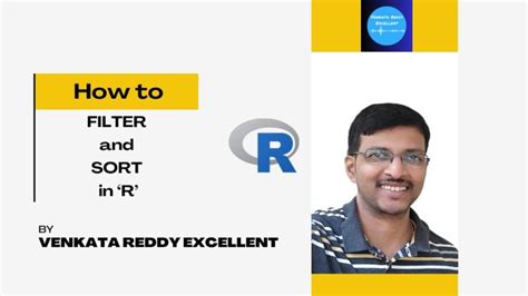 pedda venkata reddy on linkedin master data filtering and sorting in r