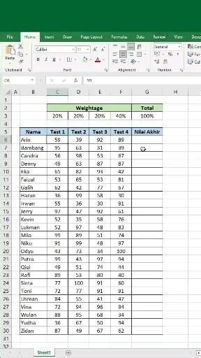 Cara Menghitung Nilai Ujian Bagi Guru