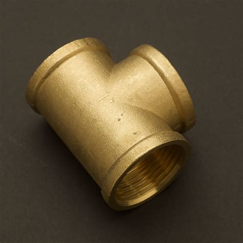 25mm One Inch Solid Brass Tee Fitting Fandf