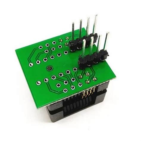 Io Adpsoic8 1 27 Sop8 Soic8 So8 1 27mm Pitch Programming Socket Adapter At Rs 280 In Ghaziabad