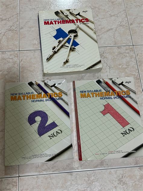 Sec Math Textbooks Hobbies And Toys Stationery And Craft Stationery