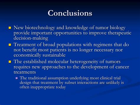 Ppt Use Of Archived Tissue In Evaluating The Medical Utility Of Prognostic And Predictive