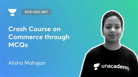 Nta Ugc Net And Set Exams Crash Course On Commerce Through Mcqs By