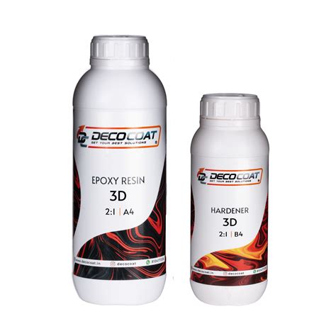 3d Epoxy System Medium Viscosity Bubble Free Deco Coat Pvt Ltd