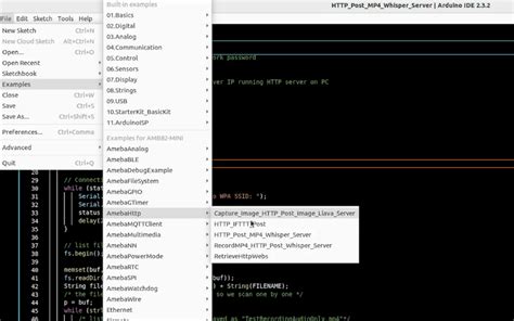 post image and mp4 — ameba arduino aiot documentation v1 1 documentation
