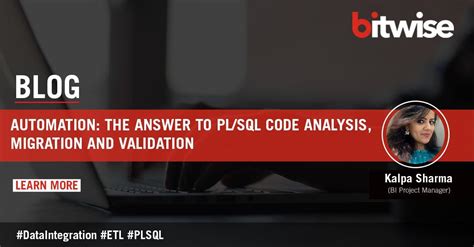 Bitwise Inc On Linkedin Facing Challenges While Migrating Plsql To A Modern Data Integration Bitwise Inc On Linkedin Facing Challenges While Migrating Plsql To A Modern Data Integration