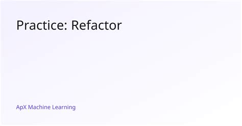 Practice Refactor And Test Ml Service