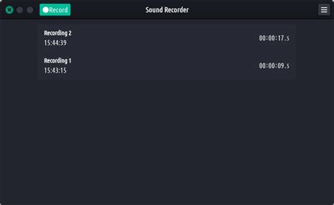 Sound Recorder TROM Jaro