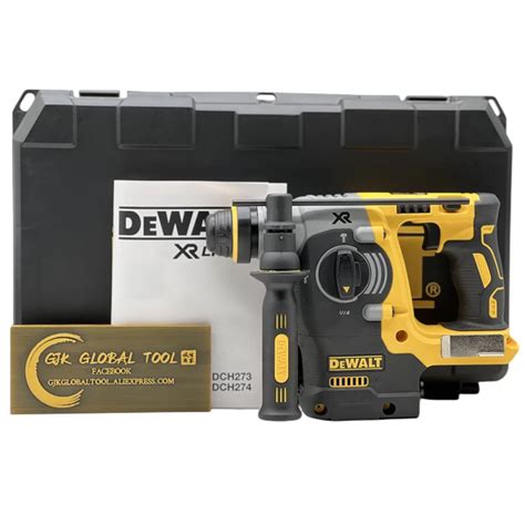 Dewalt 충전식 전동 드릴 임팩트 드릴 브러시리스 모터 Sds 플러스 무선 전동 공구 로터리 해머 키트 Dch273 Aliexpress
