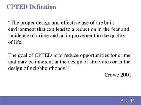 Cpted An Introduction And Conceptual Framework