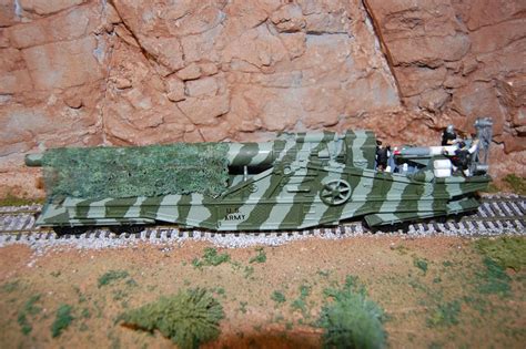 Ho Scale Us Army Rail Gun Etsy