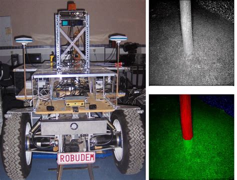 Left System Setup Outdoor Robot With A Time Of Flight Camera On Top Download Scientific